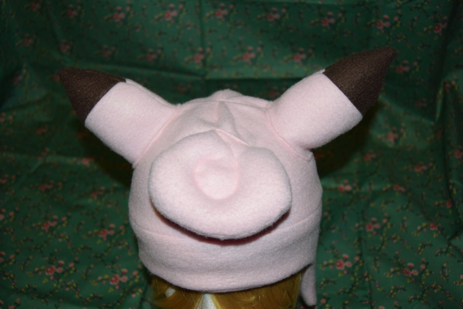 Clefairy Pokemon Fleece Hat- Adult/kids Size-great Fandom Christmas ...