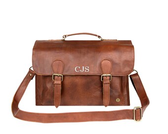 Leather satchel | Etsy