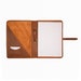 Personalized Brown Full Grain Leather Portfolio Padfolio - Etsy Canada