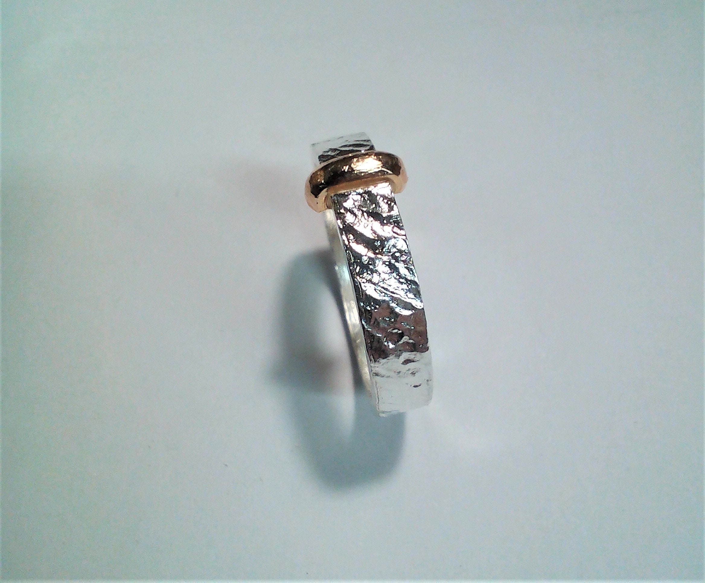 Ring Inspired by Outlander Claire Hand Made in Silver Hammered - Etsy