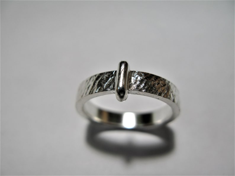 Ring Inspired by Outlander Claire Handmade in Hammered Silver - Etsy
