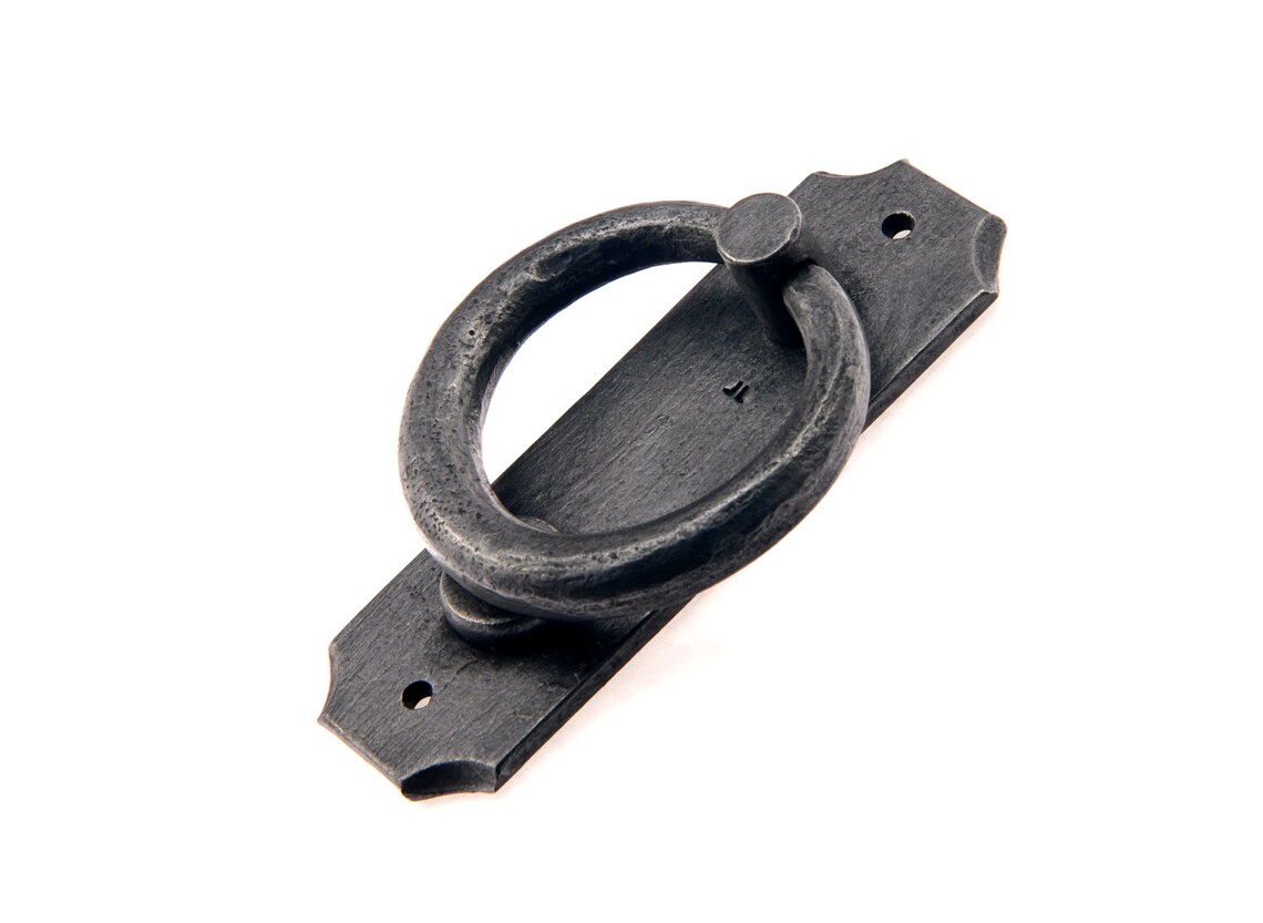 Steel door knocker. Hand forged from mild steel. | Etsy