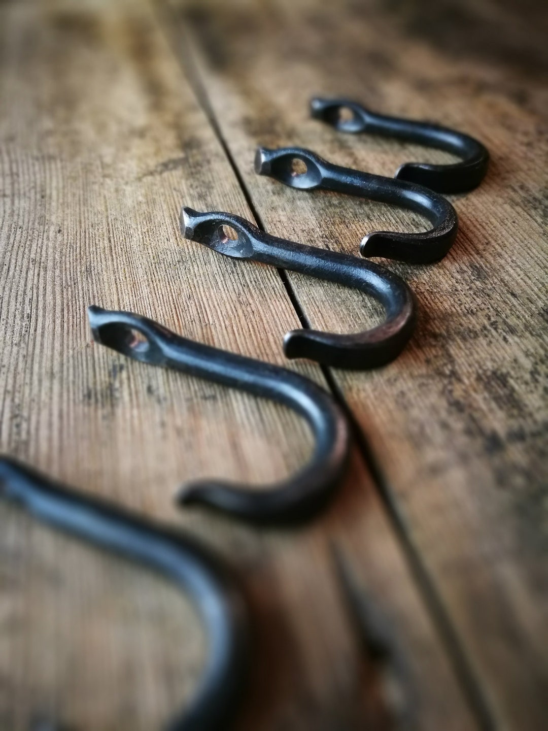Coat Hook, Hand Forged From Mild Steel. - Etsy