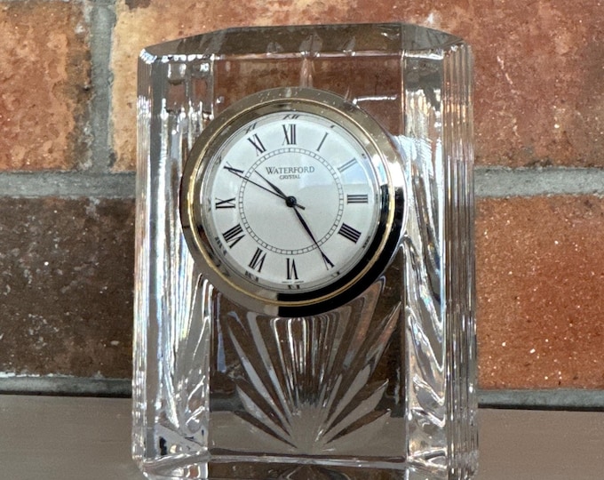 Vintage Waterford Crystal Clock | Colannade | Irish | Ireland | Artisan ...
