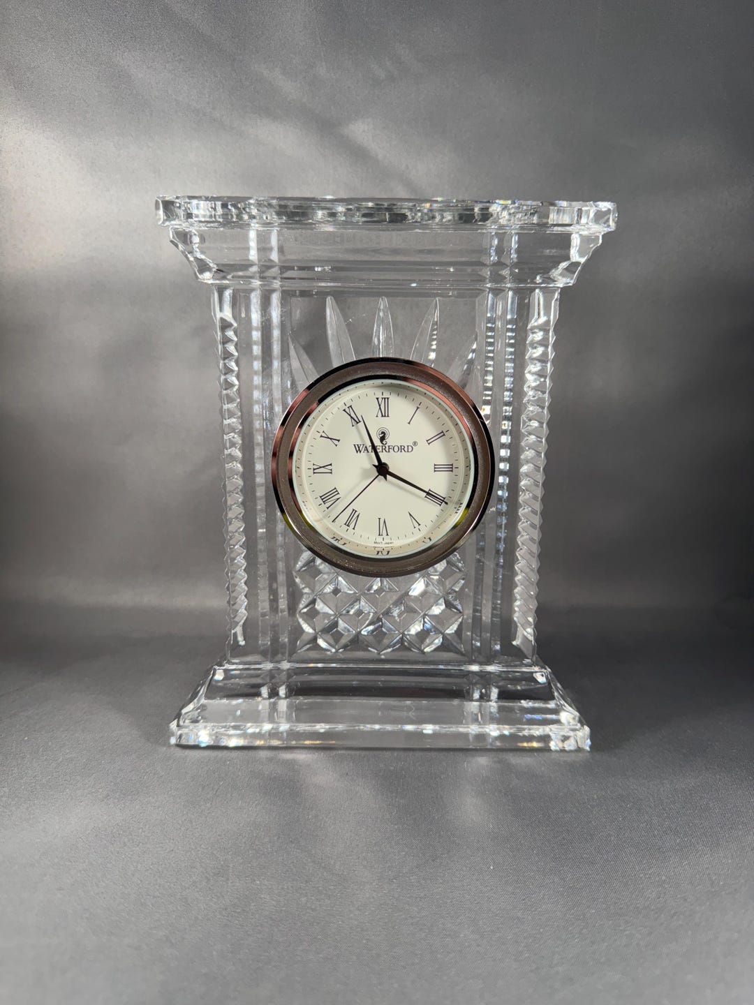Vintage Large Waterford Crystal Atrium Clock | Ireland | Irish Gift ...