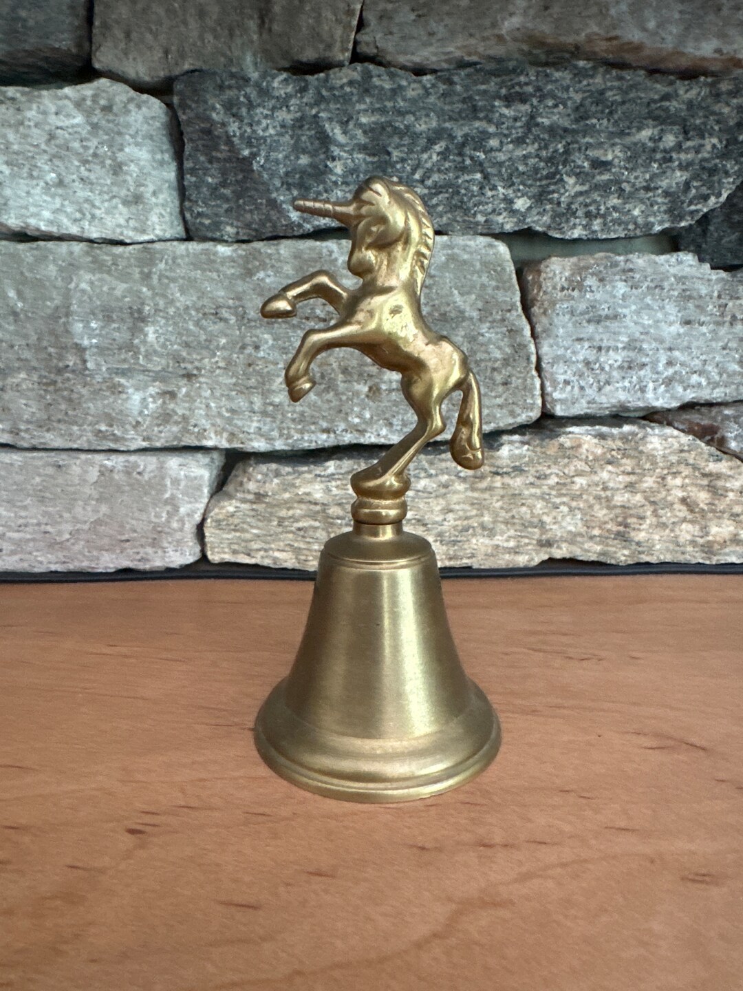 Vintage Brass Unicorn Bell | Magical Creature | Fantastical Beast ...