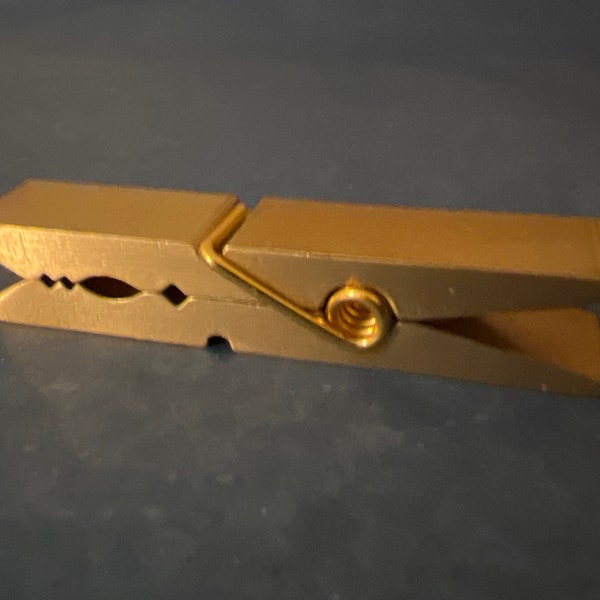 Brass Paper Clip - Etsy