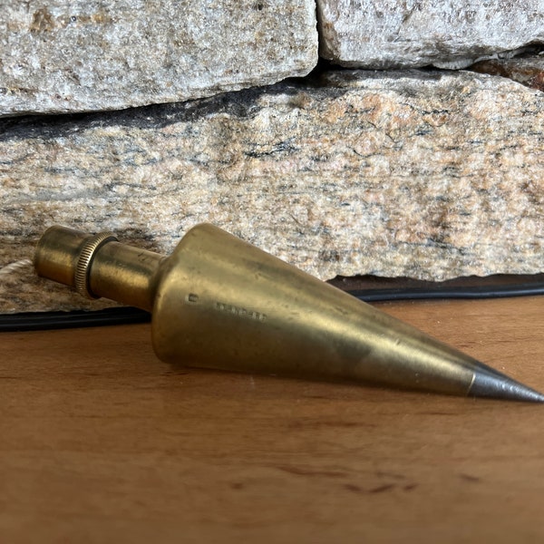 Antique Plumb Bob - Etsy