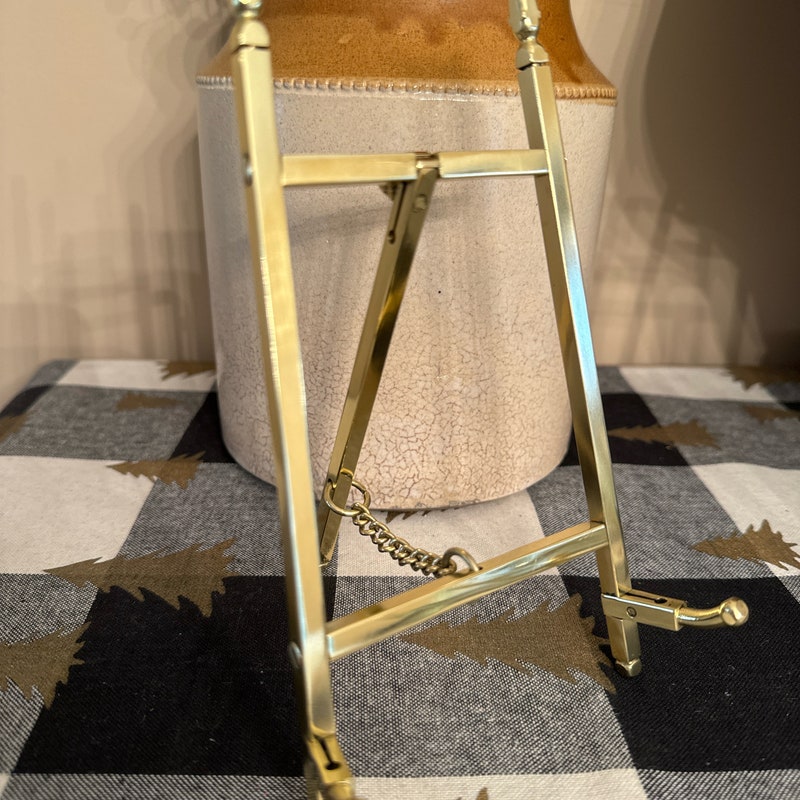 Brass Table Stand - Etsy