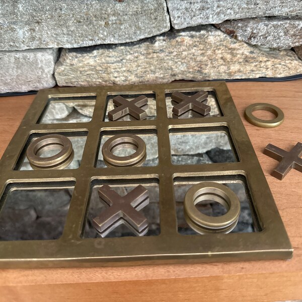 Vintage Tic Tac Toe - Etsy