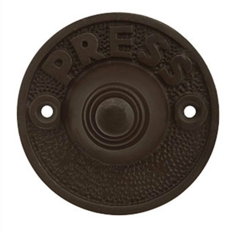 Vintage Press Button Door Bell Doorbell Antique | Etsy