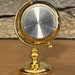 Vintage Brass Miniature Armillary Globe Clock Le Watch Unique Gift ...