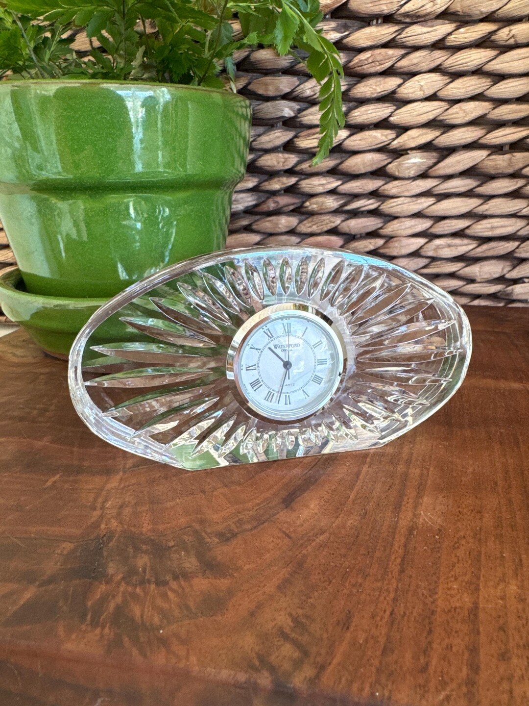 Vintage Waterford Crystal Sheridan Clock | Irish Crystal | Gift of Time ...
