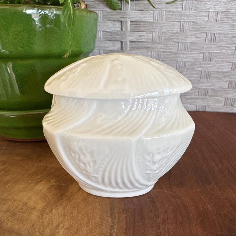 Belleek With Lid - Etsy