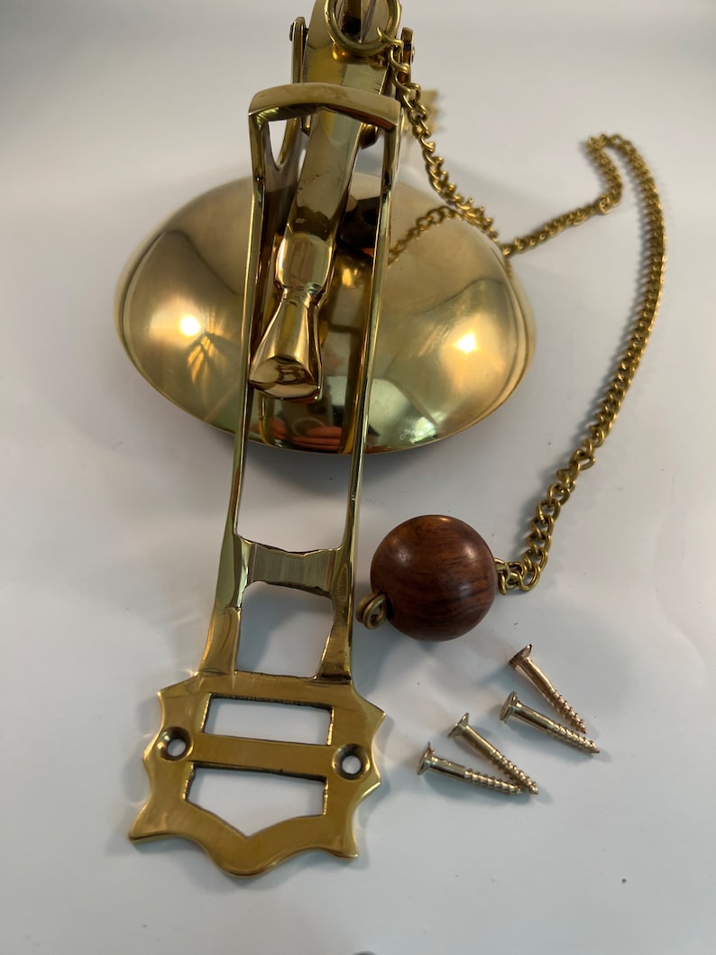 Cable Car Bell | San Francisco Trolley Bell Replica | Brass | Decor ...
