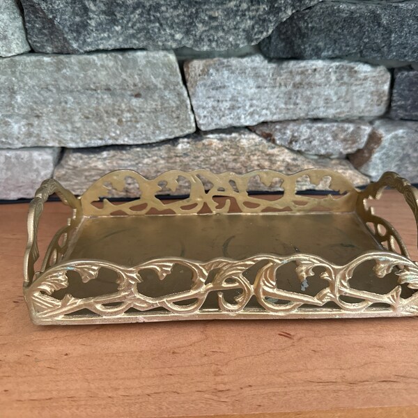 Vintage Perfume Tray Rectangle - Etsy