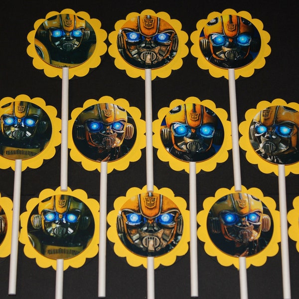 Transformers Bumblebee Cake Topper - Etsy