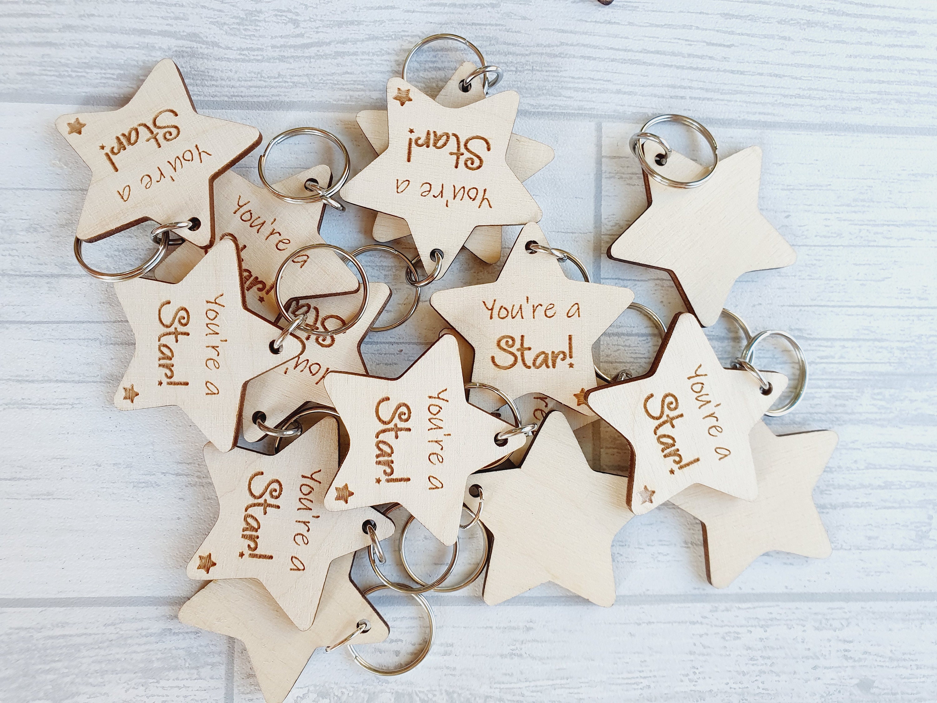 Wooden Star Incentive Tokens: Teacher & Homeschooling Gifts - Etsy