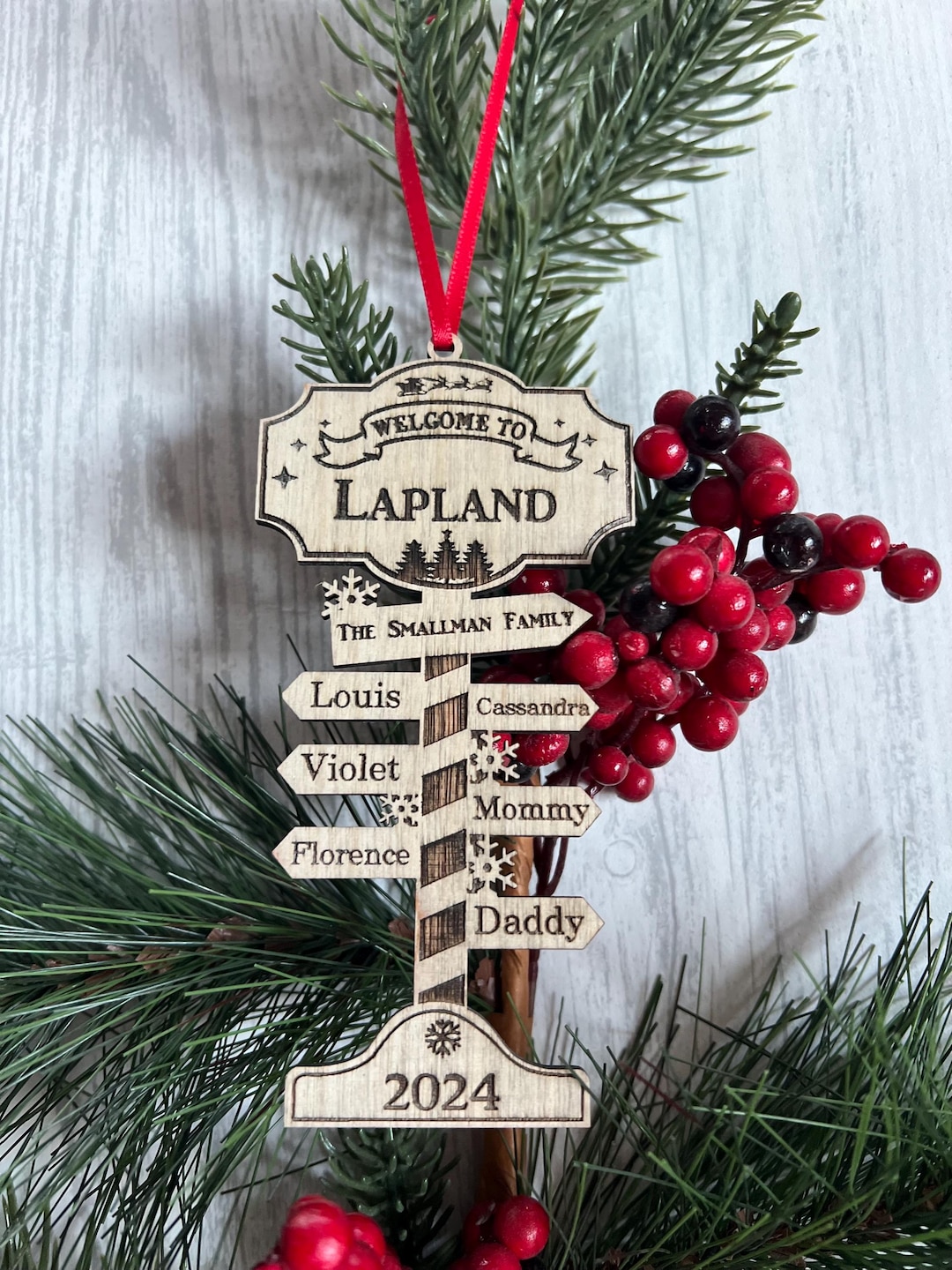 Lapland Baubles, Lapland Memorabilia, Christmas Baubles, North Pole ...