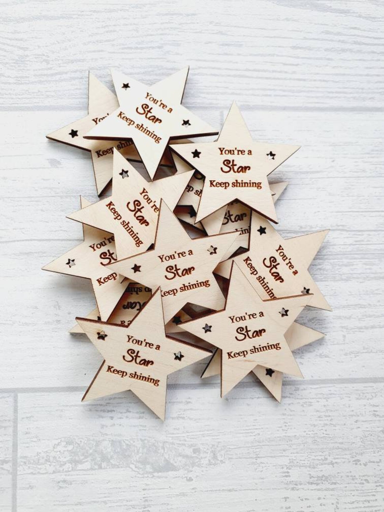 Wooden Star Incentive Tokens: Teacher & Homeschooling Gifts - Etsy