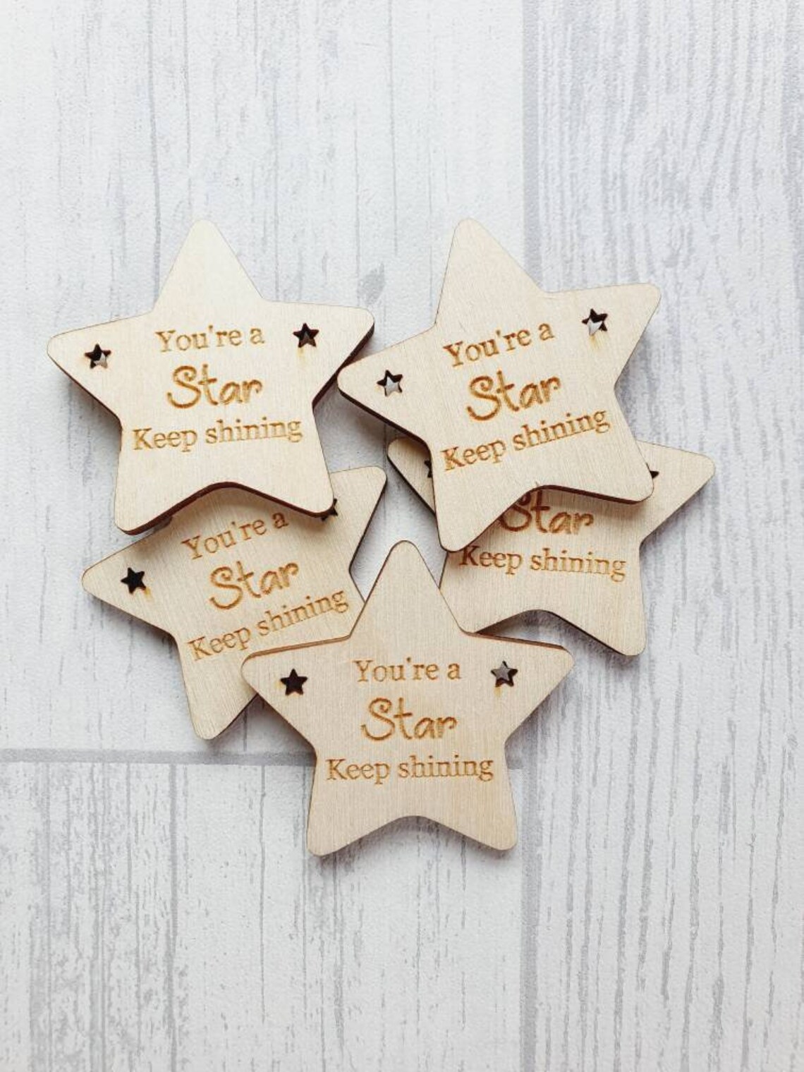 Wooden Star Incentive Tokens: Teacher & Homeschooling Gifts - Etsy