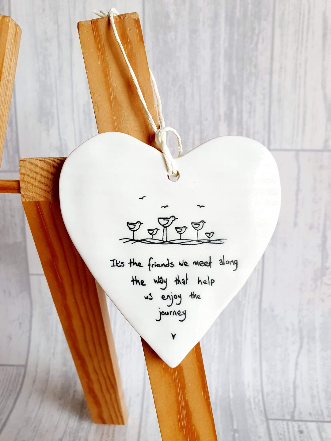 Ceramic Heart, Sentimental Heart Gift, Inspirational Gifts, Lockdown ...