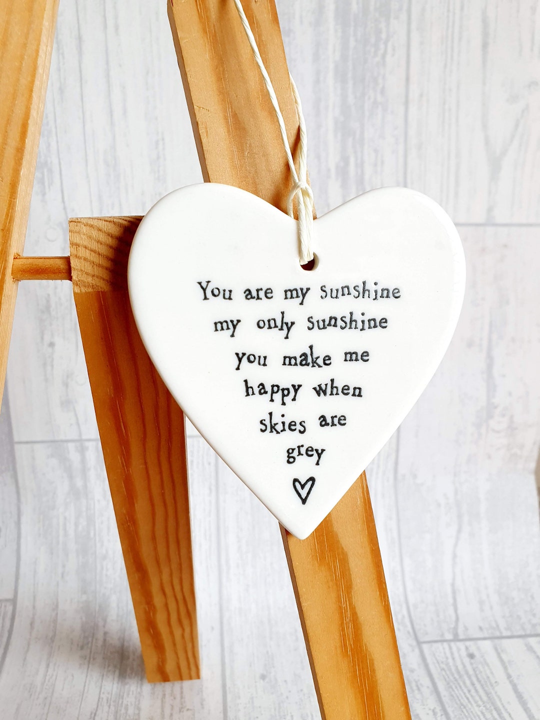 Ceramic Heart, Sentimental Heart Gift, Inspirational Gifts, Friends ...