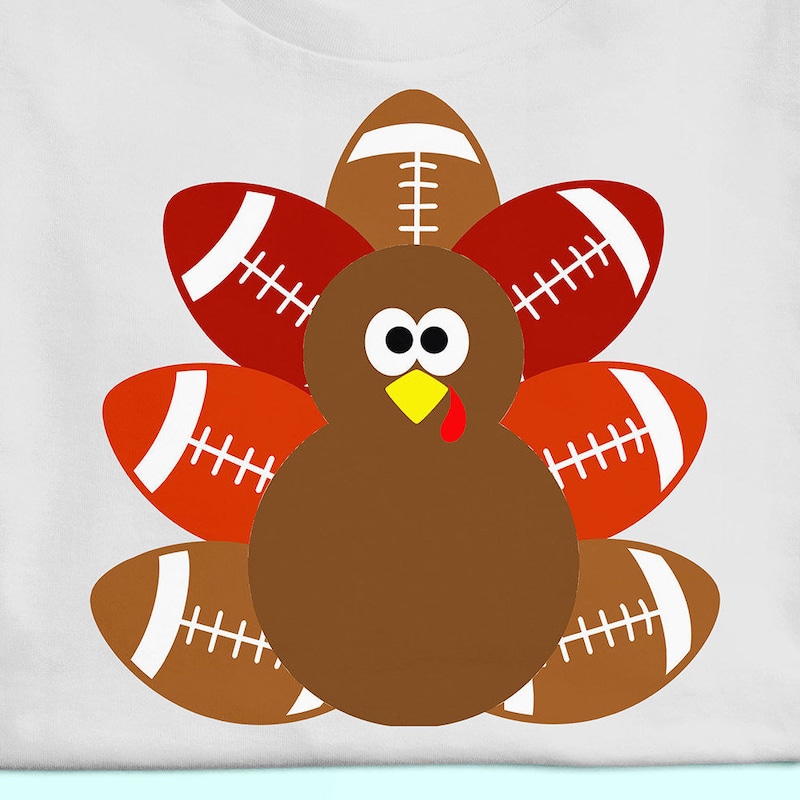 Football Turkey Clipart - Etsy
