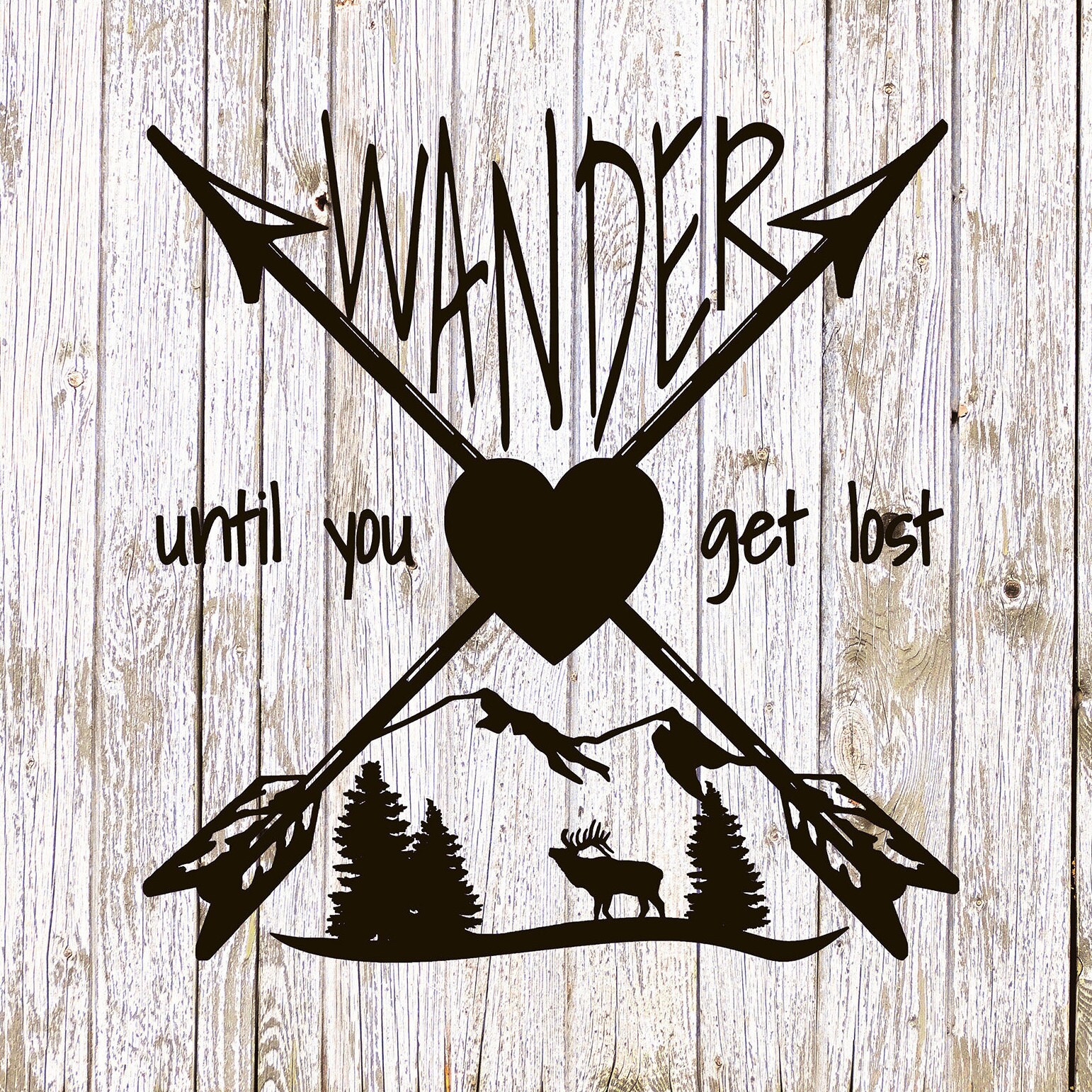 Wander SVG Mountains SVG Lets Wander Svg Camping Svg - Etsy