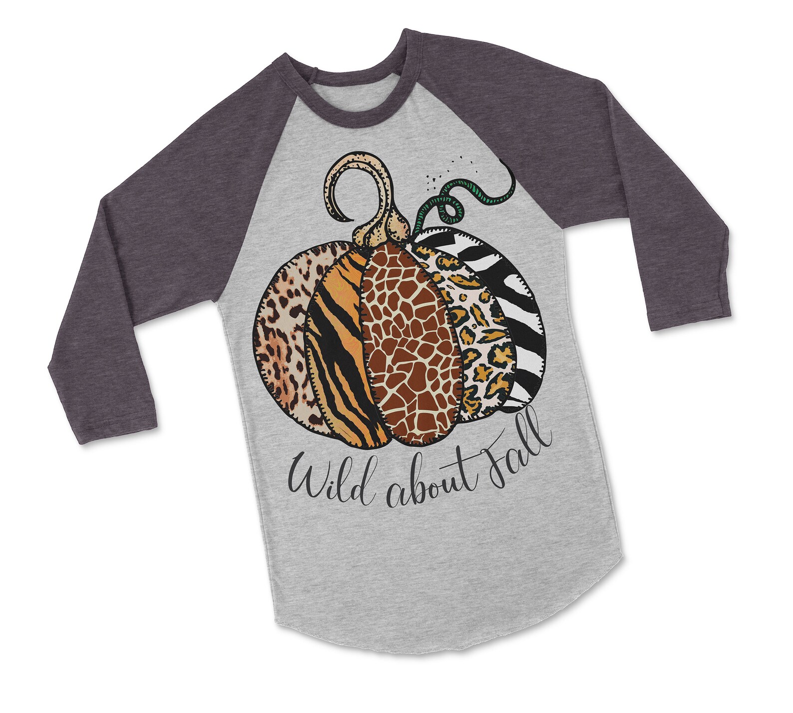 Wild About Fall PNG Fall PNG Pumpkin PNG Leopard Print | Etsy