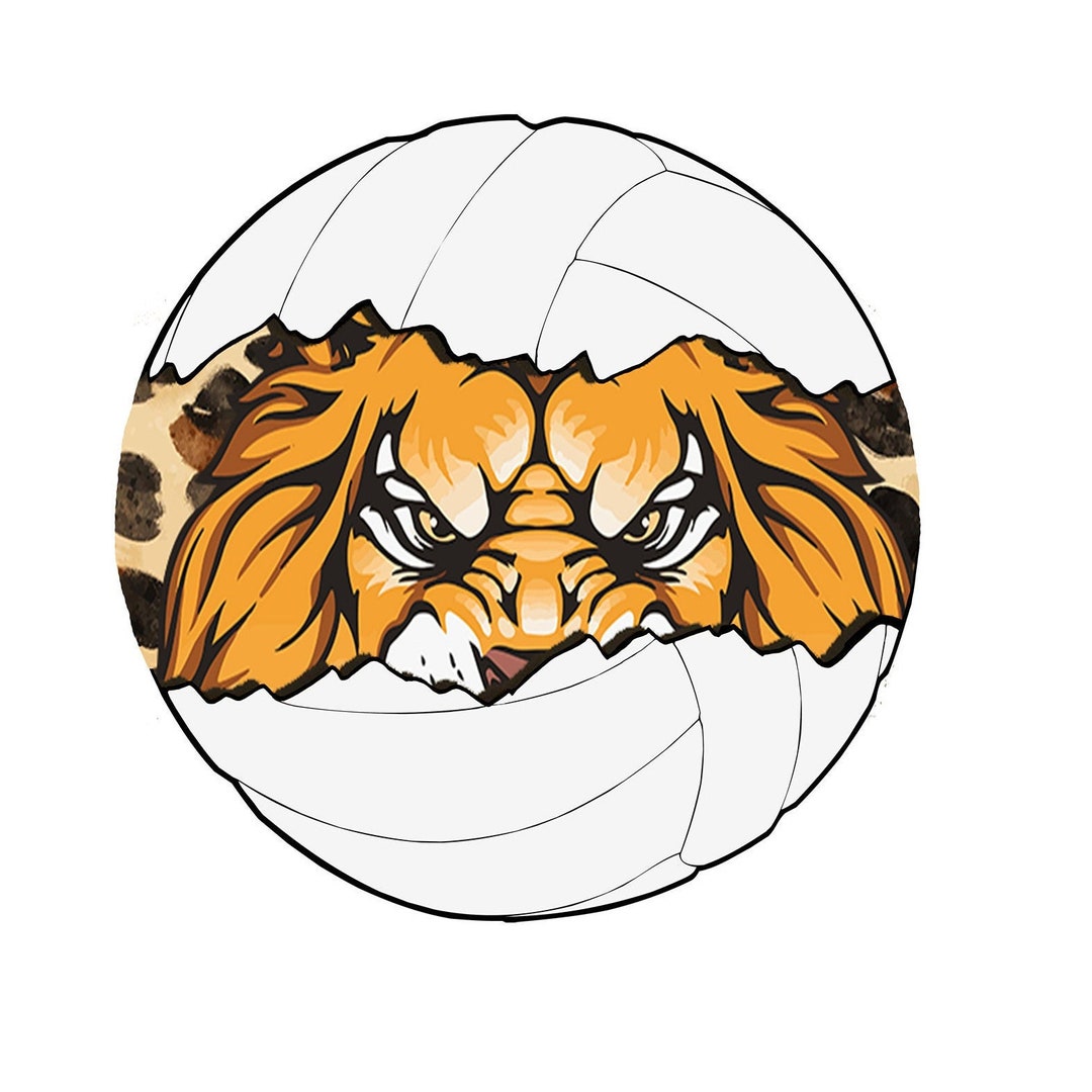 Lions Volleyball PNG: Sublimation Design (digital Download) - Etsy