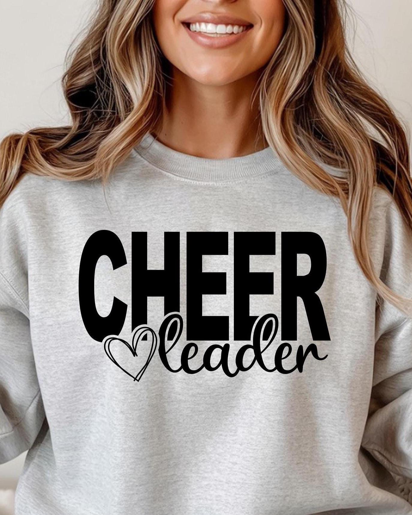 Cheerleader SVG Cut File: Cheer Shirt Design (digital Download) - Etsy