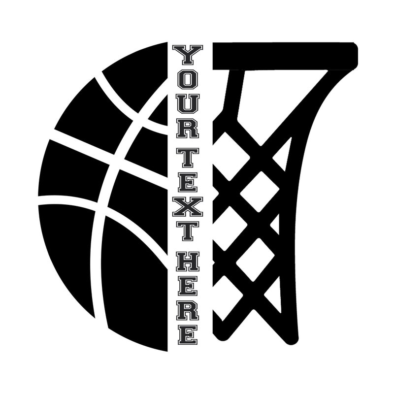 Split Basketball Svg - Etsy