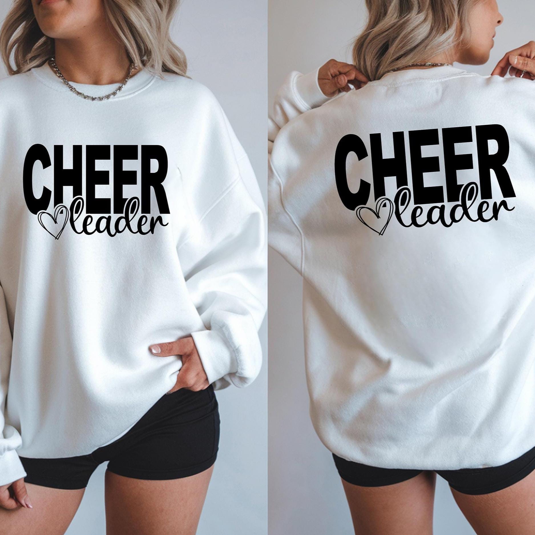 Cheerleader SVG Cut File: Cheer Shirt Design (digital Download) - Etsy