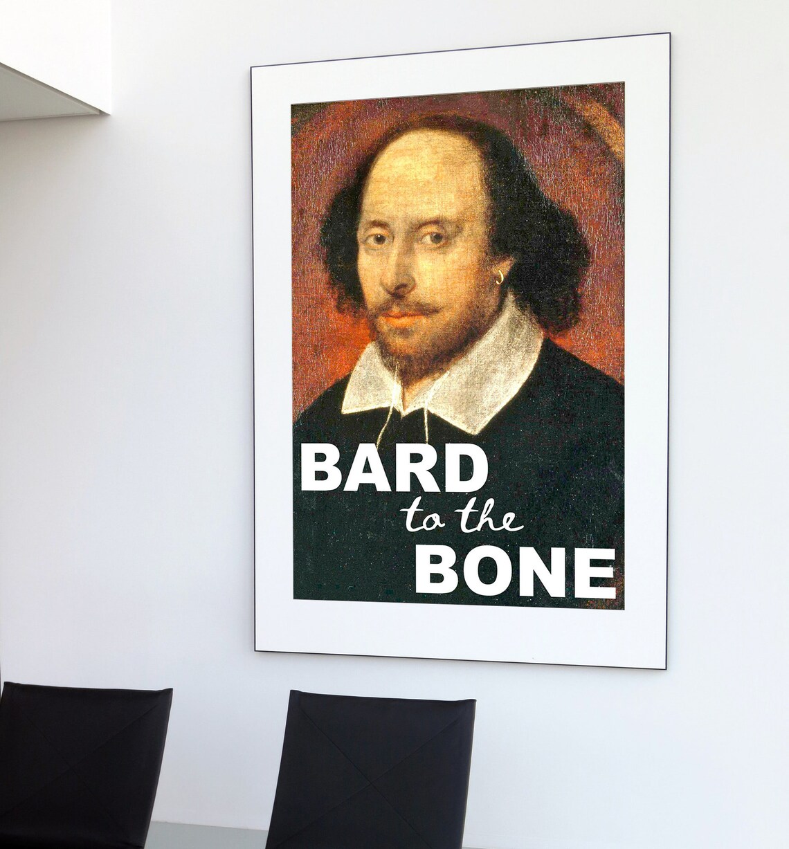 Shakespeare Poster Bard to the Bone Funny Shakespeare | Etsy