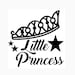 Little Princess SVG, Baby Girl SVG, Newborn Girl SVG, Princess Cut File ...