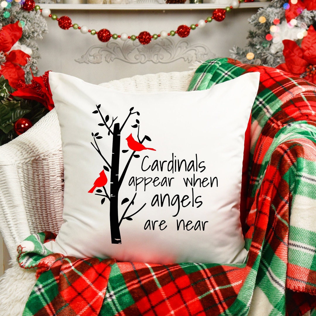 Angel Tree SVG, Cardinals Appear SVG, Cardinal SVG, Grief Tree ...