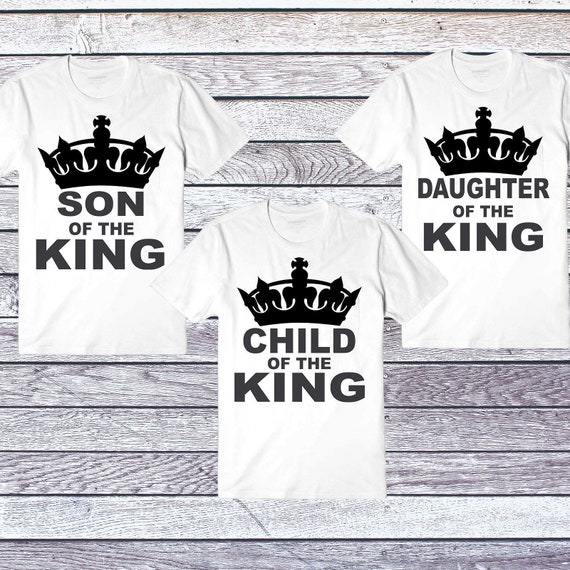 Hijo del Rey SVG Hija del Rey SVG Hijo del Rey SVG Familia | Etsy
