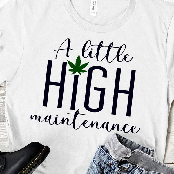 Im a Little High Maintenance Svg - Etsy