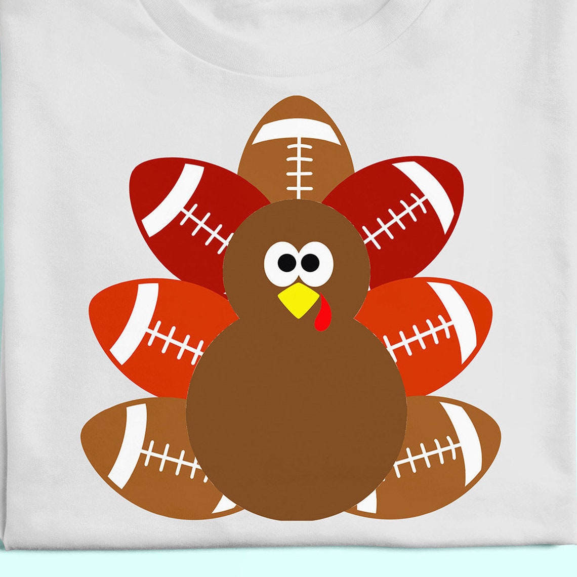 Football Turkey Svg Turkey SVG Football SVG Boys | Etsy