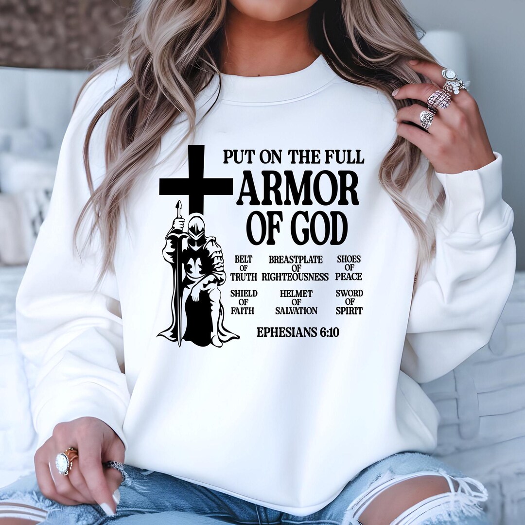 Armor of God SVG, Christian Bible Verse (digital Download) - Etsy