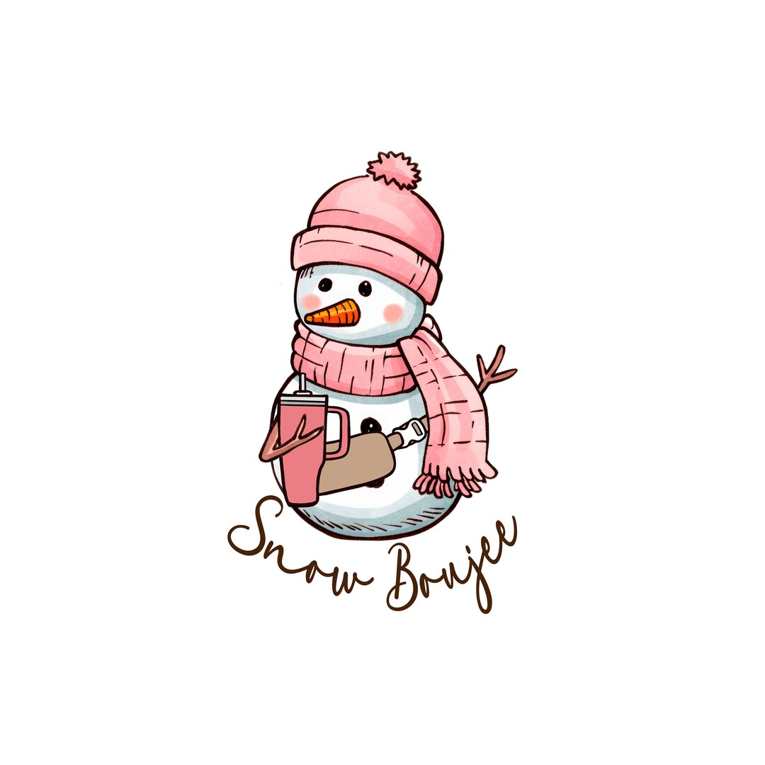 Boojee PNG Snowman PNG Boujee Tumbler Png Christmas PNG - Etsy