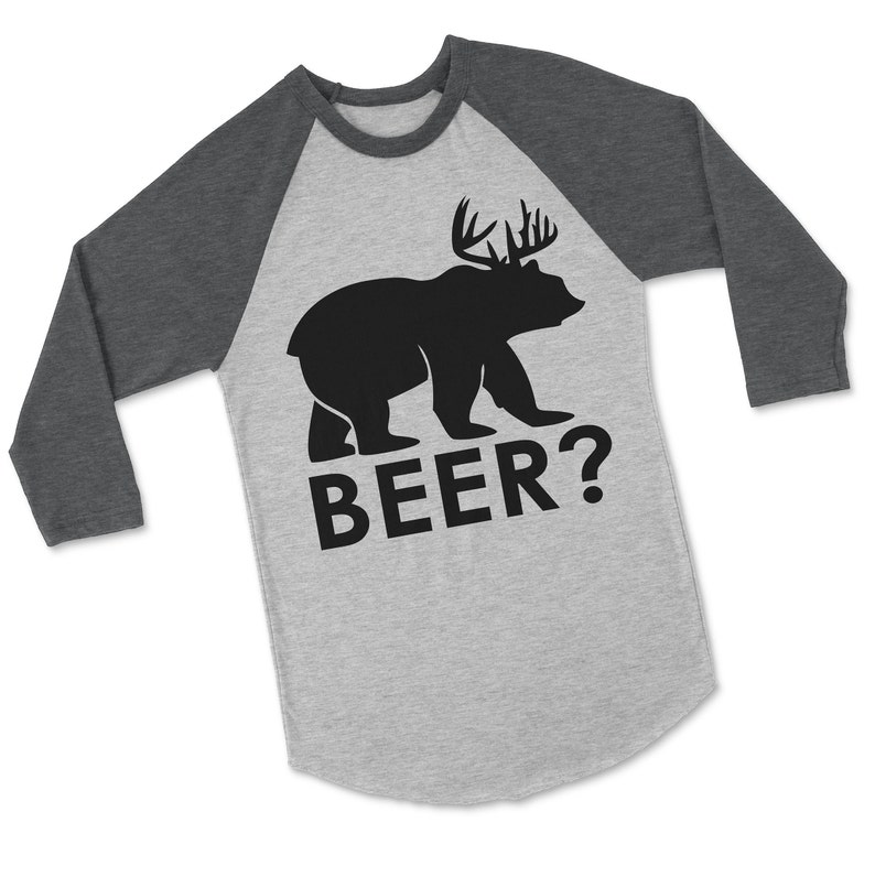 Funny Beer Bear Antlers SVG: Cricut, Silhouette (digital Download) - Etsy