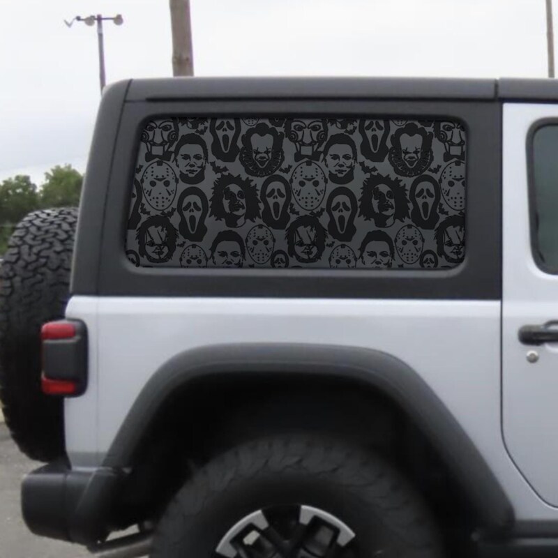 Halloween Window Decal - Etsy