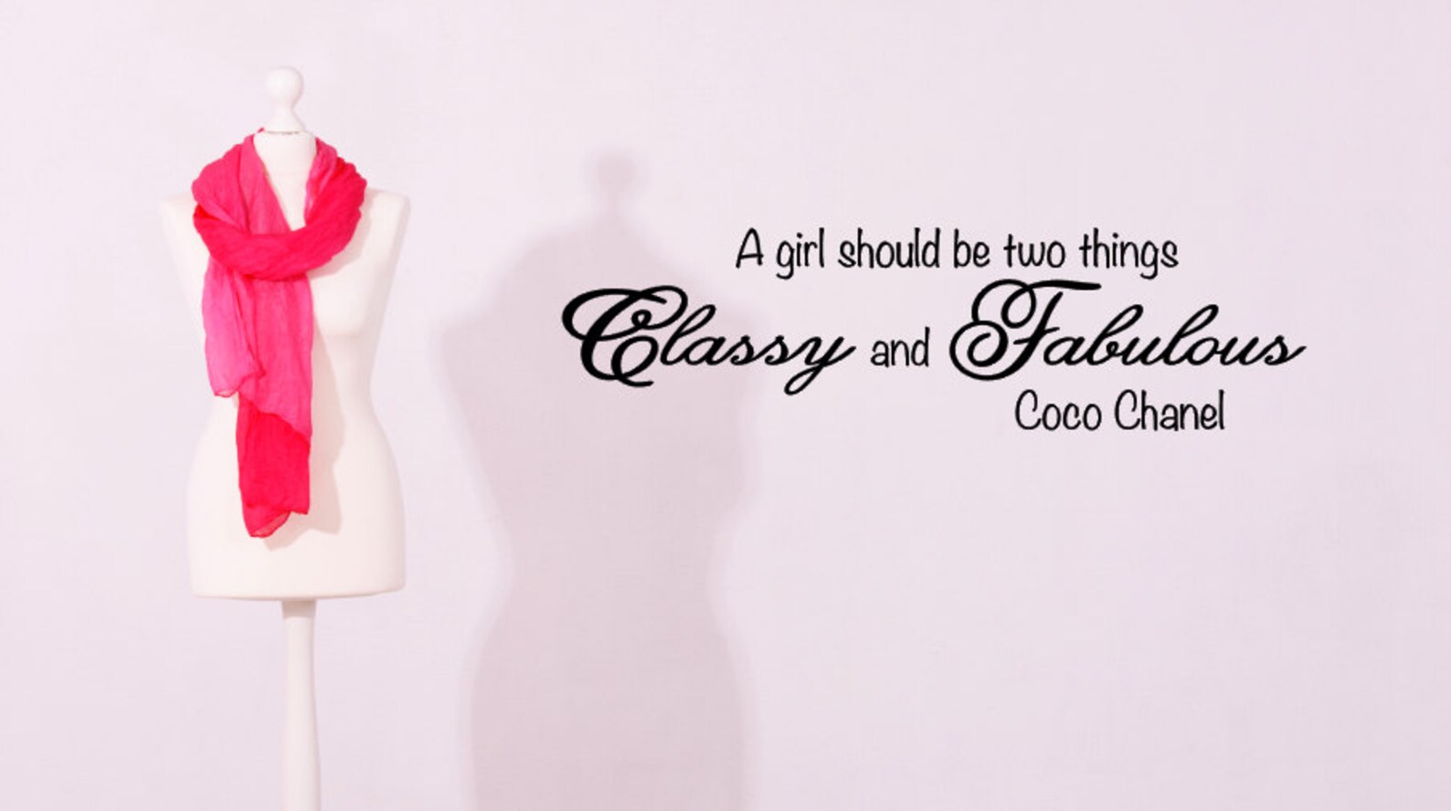 Classy and Fabulous Vinyl Wall Art Assorted Size and Colors | Etsy