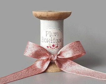 Rose Gold Ribbon | Etsy
