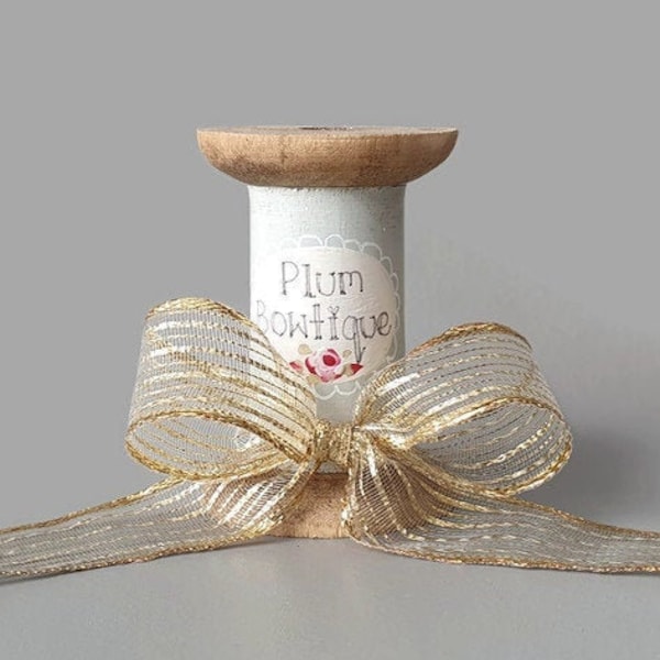 Metallic Ribbon - Etsy