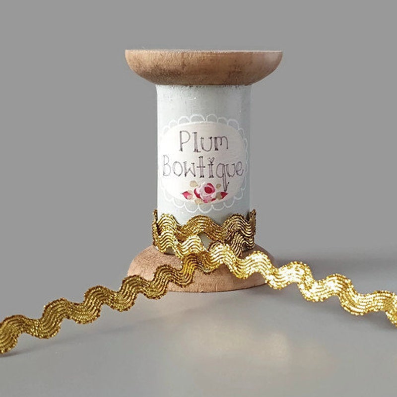 Gold Rick Rack - Etsy