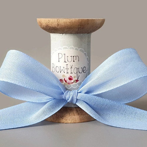 Soft White Matte Semi-sheer Textured Ribbon 25mm 1in Wide - Etsy