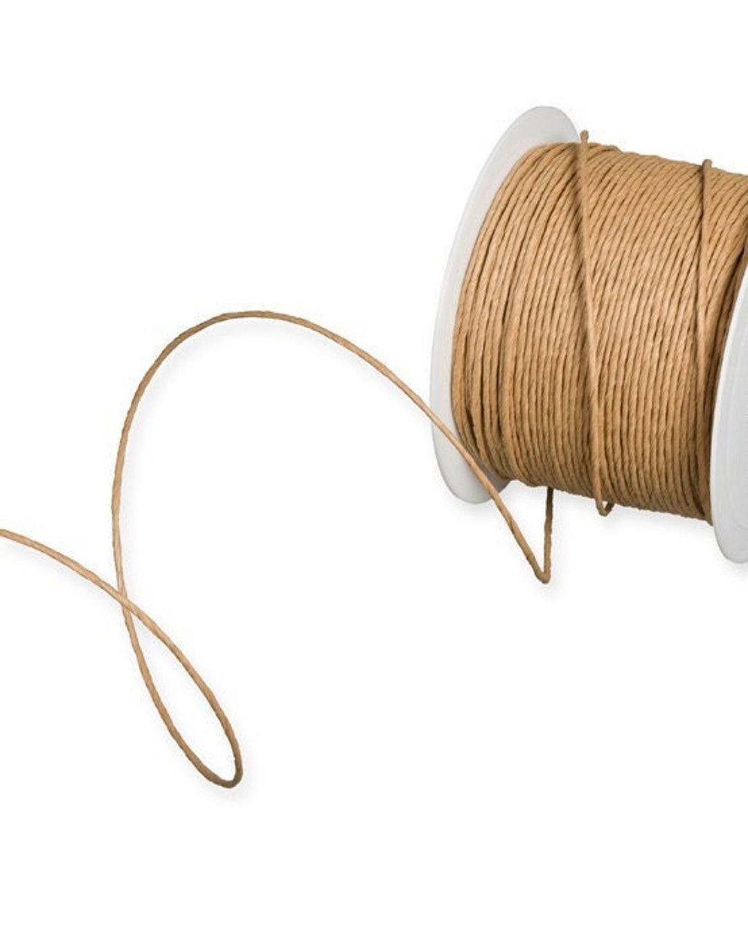 5mtr Natural kraft Brown Paper Covered Twist-tie Binding Wire, 2mm 1 ...